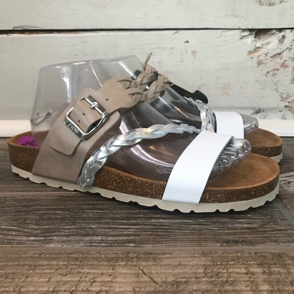 Biostep | Shoes | Biostep Leather Slide Sandals Made In Spain 75 | Poshmark